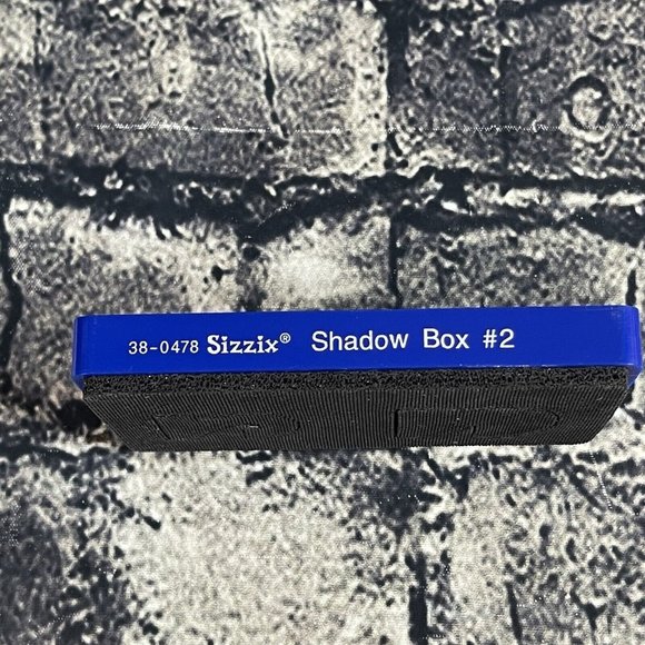 Sizzix | Office | Sizzix Shadow Box 2 Die 38478 Original Medium Blue Scrapbooking Crafts | Poshmark